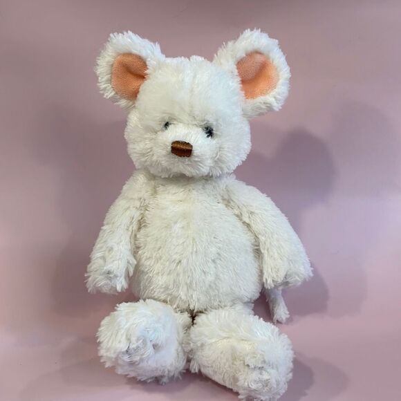 Gund | Toys | Gund Mojojr The White And Pink Mouse 2long Good Used ...